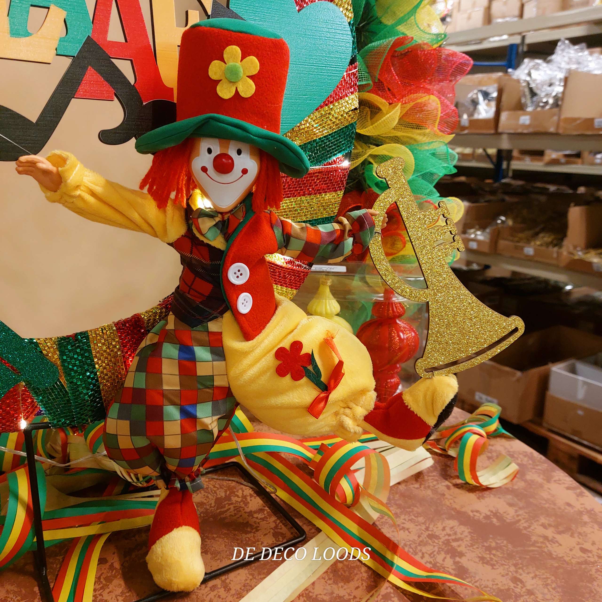 Harrie mit trompet - De Deco Loods